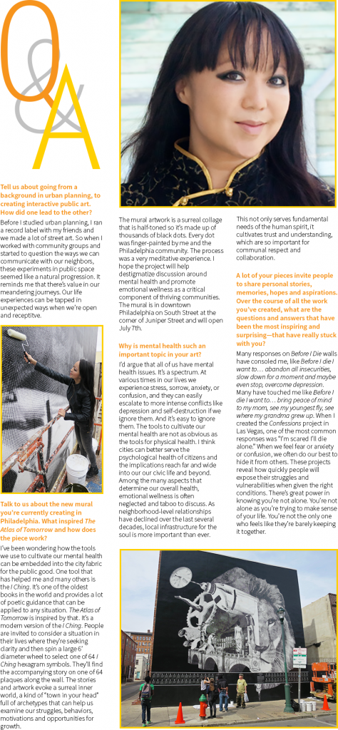 Art of the People: Candy Chang - Divine Living Magazine